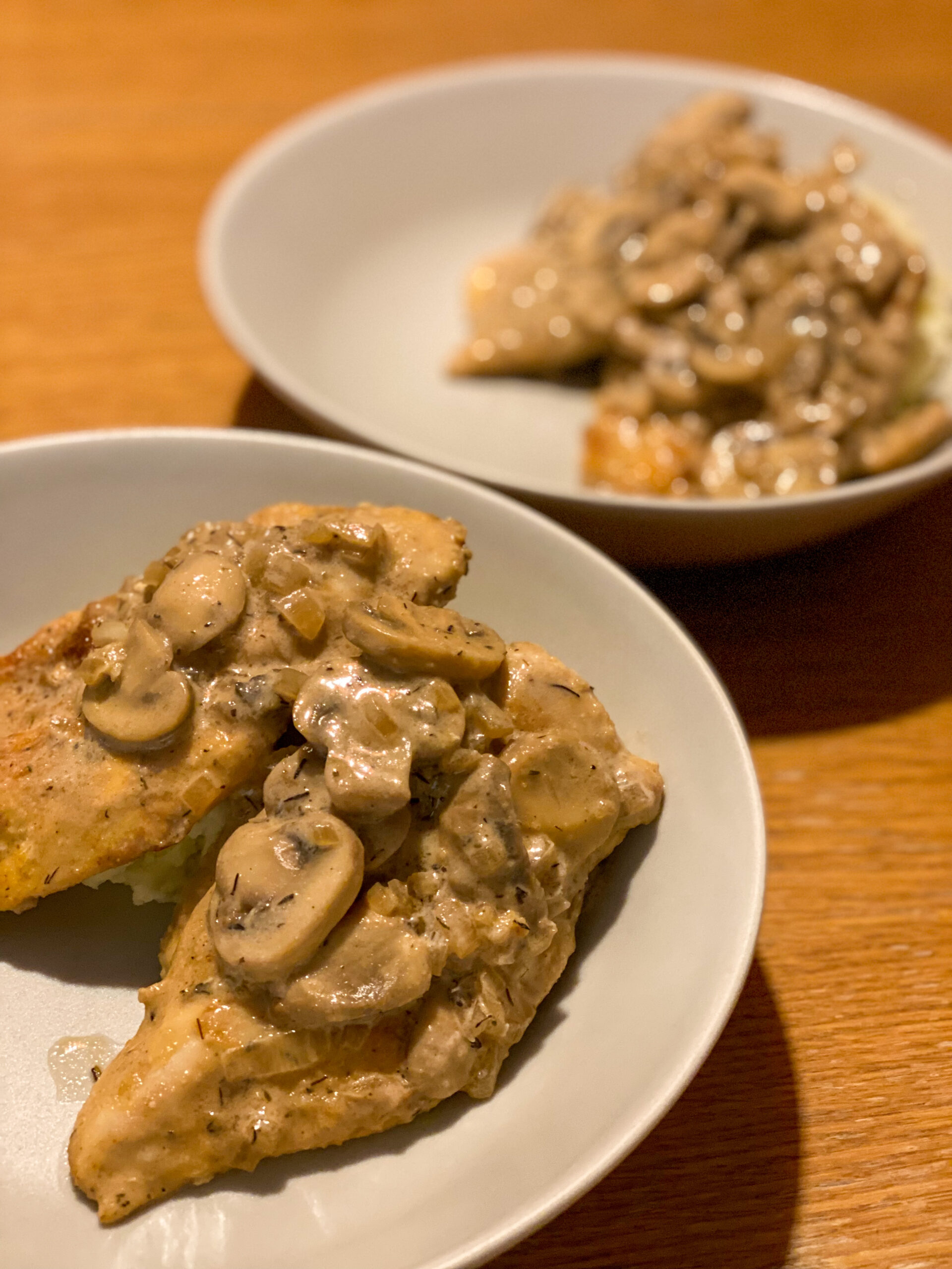 Italian Mushroom Chicken Marsala - La Disco Nap
