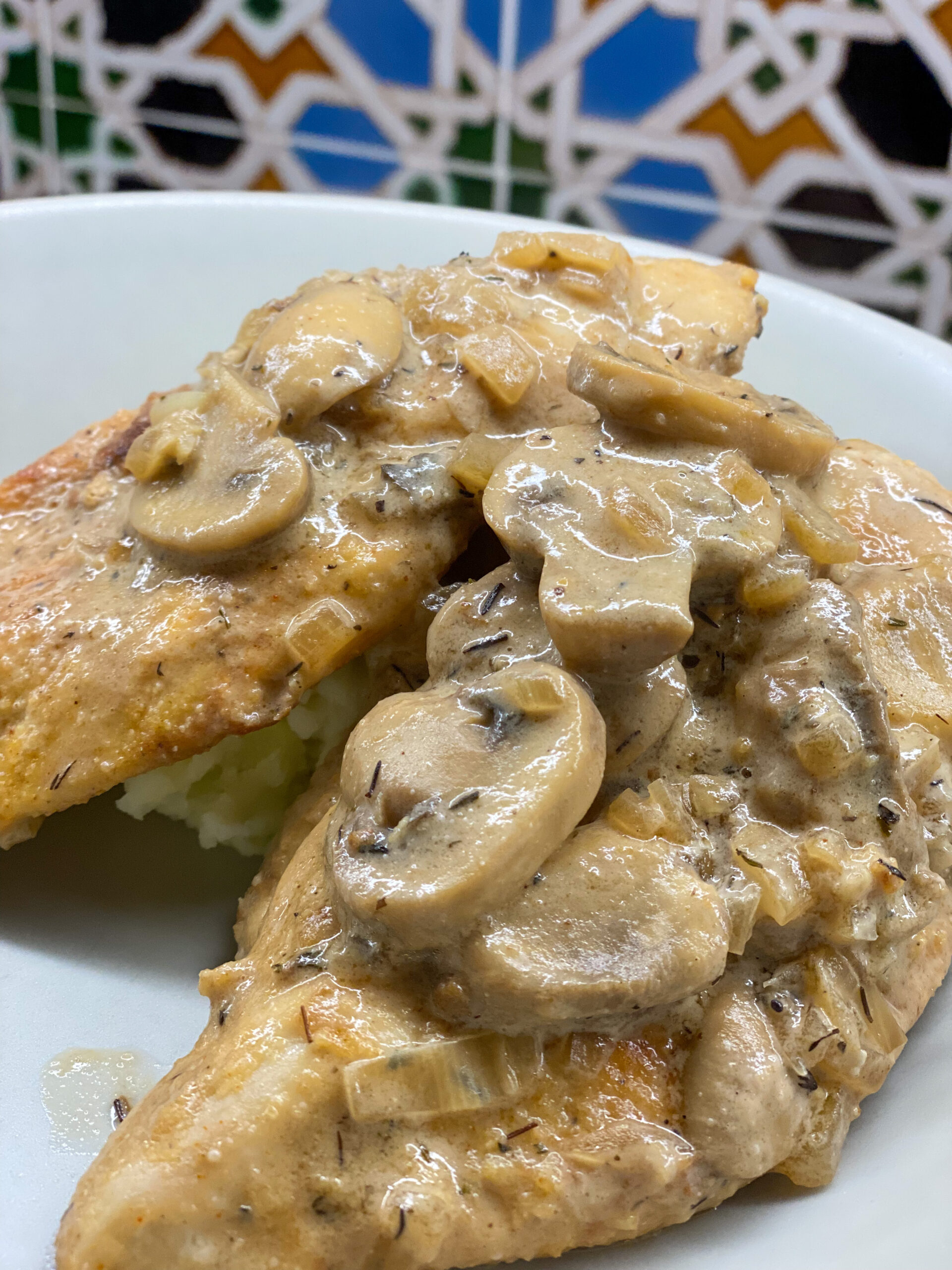 Italian Mushroom Chicken Marsala - La Disco Nap
